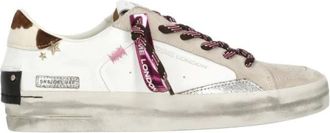 Crime London Femme, Chaussures, Blanc, Taille: 39 EU Baskets SK8 Deluxe