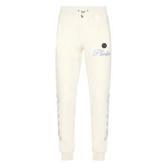 Philipp Plein Homme, Pantalons, Beige, Taille: 4XL Jogging Pantalons Jogger Chechmate