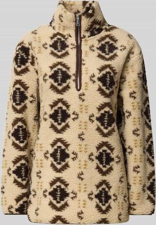 b.young Fleecepullover mit Stehkragen Modell Cillan Pile Jacket