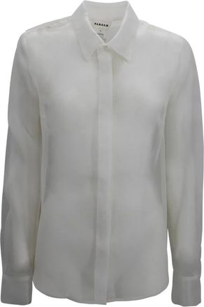 P.A.R.O.S.H. P.a.r.o.s.h., Femme, Blouses et Chemises, Blanc, Taille: 42 FR Chemises