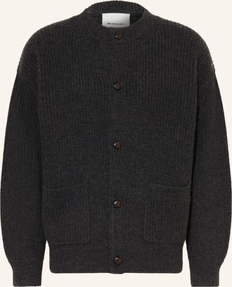 Isabel Marant Isabel Marant Strickjacke Mael Mit Cashmere Und Merinowolle grau
