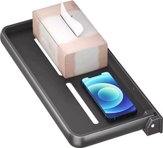 Generic Faltbares Wandregal aus Aluminium - kompakter Bad-Organizer f&uuml;r Kleinkinder, leichte, platzsparende Aufbewahrungseinheit | Kleines, herunterklappbares