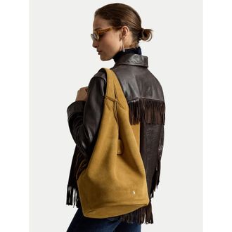 Polo Ralph Lauren Handtasche Polo Ralph Lauren 428P23816001 Braun