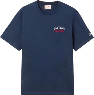 MC2 Saint Barth Homme, Tops, Bleu, Taille: XL Portland T-shirt