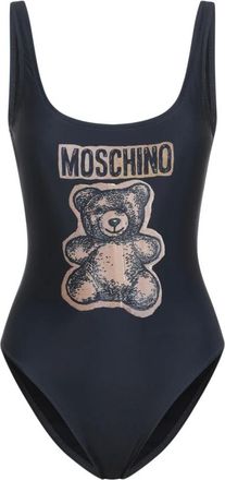 Moschino Femme, Maillots de bain, Noir, Taille: 36 FR Maillot de bain une pi&egrave;ce