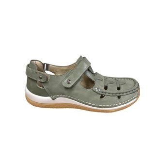 Wolky Femme, Chaussures, Vert, Taille: 37 EU Flat Sandales