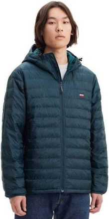 Levi's Presidio Kapuzenjacke f&uuml;r Herren, Packable, Daunen (Gr&uuml;n)