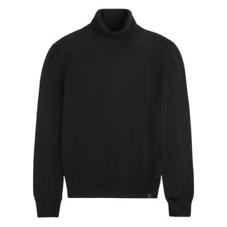 Fay F.12 Rollkragenpullover - - Knitwear - Herren - Schwarzk - 2XL