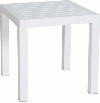 Clp Tableau de jardin 45x45 cm Couleurs modernes r&eacute;sistantes au design et robustes colore : Blanc