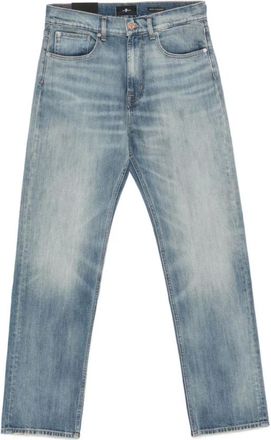 7 For All Mankind Homme, Jeans, Bleu, Taille: W33 Jeans droits