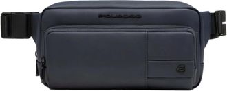 Piquadro Homme, Sacs, Bleu, Taille: ONE Size Sac banane r&eacute;sistant &agrave; leau