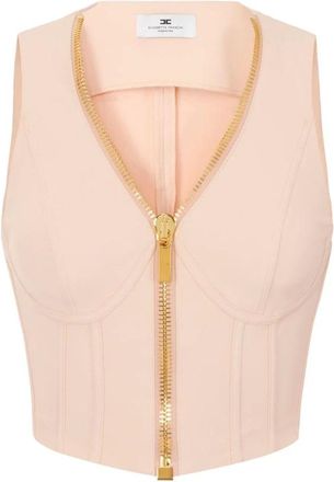 Elisabetta Franchi Damen, Oberteile, Rosa, LGr&ouml;&szlig;e