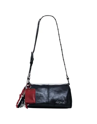 Desigual petite sac bandouli&egrave;re brillant noir