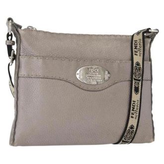 Fendi Pre-owned Vintage Umh&auml;ngetasche - - Pre-owned - Damen - Grau - ONE SIZE