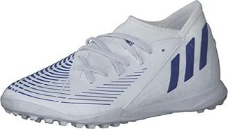 adidas Predator Edge.3 TF Gz2896 Chaussures de Football Junior, Blanc Bleu Gz2896, 1 UK