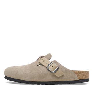 Birkenstock Boston Braided Narrow Fit - unisex - Chaussures - Brun - Taille: 40 EU