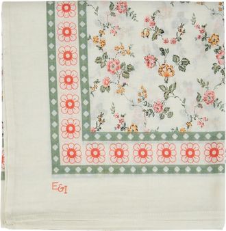 Emile Et Ida Foulard Soie et Coton Emile et Ida