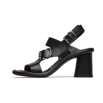 Loriblu Straps Kalbsleder-Sandalen - - Shoes - Damen - Schwarzk - 38 EU