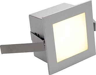 SLV LED-Wandeinbauleuchte 111262, Grau