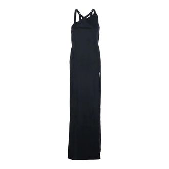 The Attico Tr&auml;gerkleid - - Dresses - Damen - Schwarzk - M