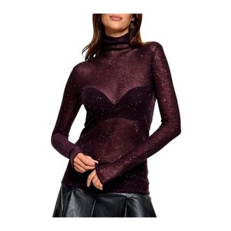 Pinko Pinko, Damen, Strickwaren, Lila, LGr&ouml;&szlig;e