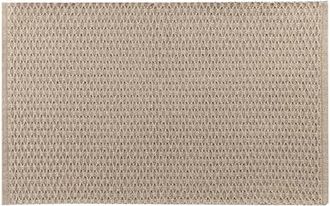 Douceur d'Intérieur Athena Teppich, rechteckig (50 x 80 cm), Camel, Baumwolle und gewebter Polyester