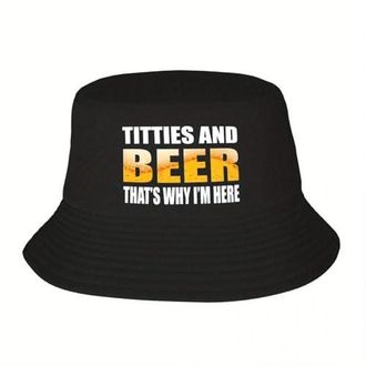 Generic Casquettes de Baseball pour Hommes Hommes, Casquettes de p&ecirc;che en Seins personnalis&eacute;s et Seau de bi&egrave;re, Femmes Hommes Outdoor Sun Summer Camping P&ecirc;che