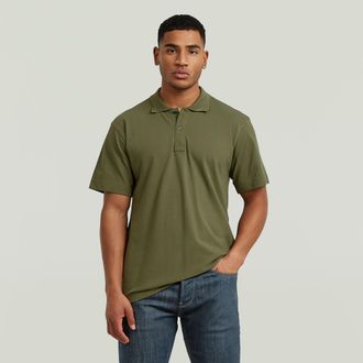 G-Star Core Regular Poloshirt - Gr&uuml;n - Herren