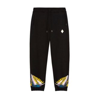Marcelo Burlon Herren, Hosen, Schwarzk, XSGr&ouml;&szlig;e