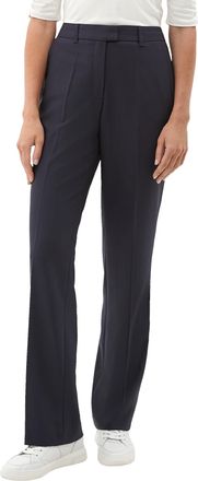 s.Oliver Regular: Hose aus Viskosecr&ecirc;pe