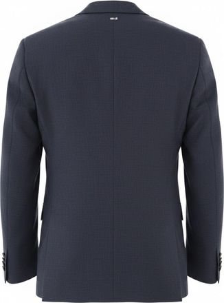 Herno Linen-Viscose Blend Jacket - Blue