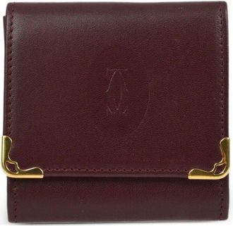 Cartier 1990-2000 Portemonnaie - Rot