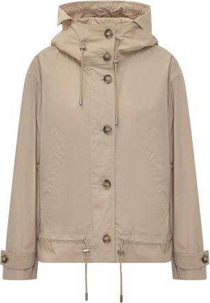 Woolrich Femme, Vestes, Beige, Taille: 44 FR Veste Courte L&eacute;g&egrave;re