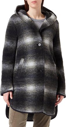 Camel Active Camel Active Womenswear Damen 310050/8F32 COAT, FOREST CHECK, 44