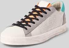 P448 Sneaker aus Leder mit Label-Details Modell JACKC 130