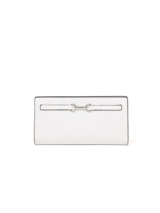 Michael Kors Womens Wallet Optic White Cowhide Bags