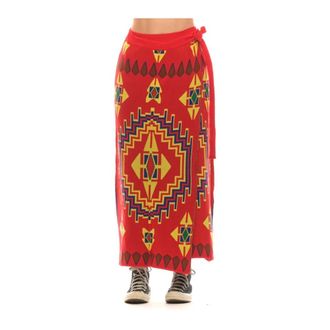Akep Maxi Skirts - - Skirts - Damen - Rot - S