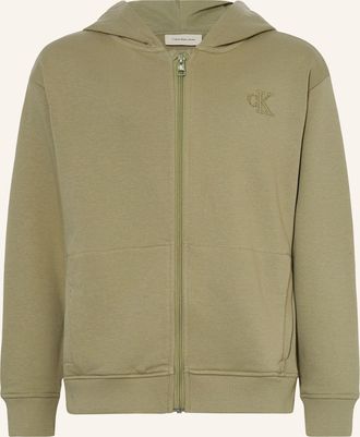 Calvin Klein Sweatjacke gruen