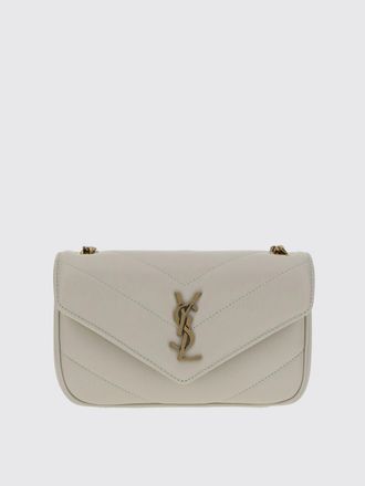 Saint Laurent Mini Sac SAINT LAURENT Femme couleur Jaune Crème