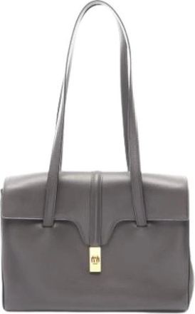 Celine Sac bandouli&egrave;re vintage Pre-owned - Femme - Pre-owned - Gris - Taille: ONE Size