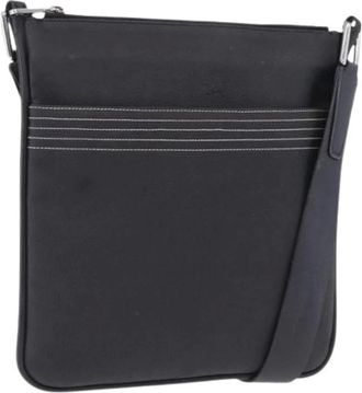 Loewe Sac bandouli&egrave;re en cuir Pre-owned - Femme - Pre-owned - Noir - Taille: ONE Size