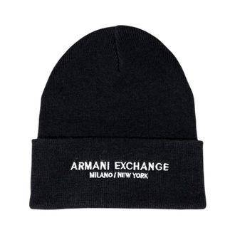 A|X Armani Exchange Polyester Maschinenwaschbare M&uuml;tze - - Accessories - Herren - Schwarzk - ONE SIZE