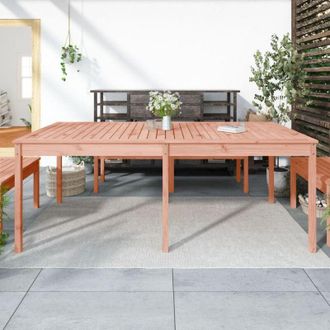 vidaXL vidaXL Table de jardin 203,5x100x76 cm bois massif de douglas