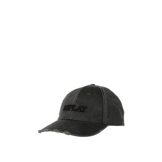 Replay Casquettes d&eacute;lav&eacute; &agrave; d&eacute;tails destroy