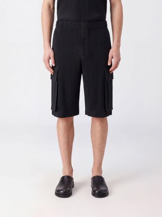 Homme Pliss&eacute; Issey Miyake Homme Pliss&eacute; Issey Miyake Cargo-Shorts aus plissiertem Cr&ecirc;pe mit elastischem Bund