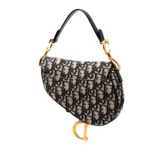 Dior Pre-owned Sac Bandouli&egrave;re Selle - Femme - Pre-owned - Bleu - Taille: ONE Size