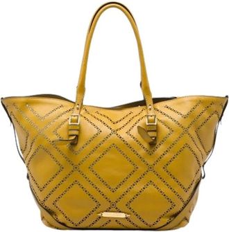 Burberry Pre-owned Salisbury Tote - - Pre-owned - Damen - Gelb - ONE SIZE
