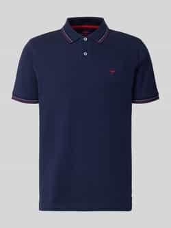 Fynch-Hatton Regular Fit Poloshirt mit Label-Stitching