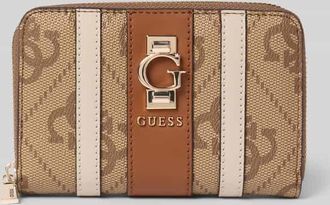 Guess Portemonnaie mit Label-Applikation Modell ERENIA