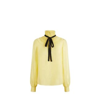 Manoush Long Sleeve Tops - - Tops - Damen - Gelb - S